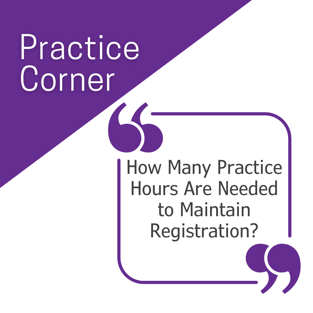 Practice Corner: How Many Practice Hours Are Needed to Maintain ...